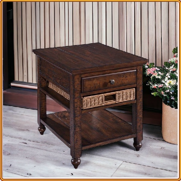 526146 Magnussen : Tủ Ngăn Kéo + 01 Giỏ Mây Trang Trí